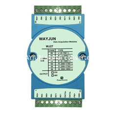 China WAYJUN Eight channels thermocouple signal acquisition,blue isolation conversion DIN35 supplier