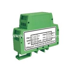 China WJ20 series16bits  2-CH 4-20mA to RS485/232  green A/D Converters analog I/O module CE approved  DIN35 supplier